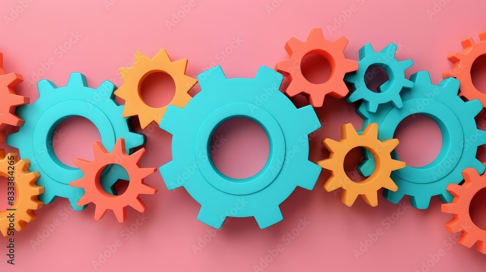 Team Dynamics An icon of gears working together, representing managing ... Team Dynamics An icon of gears working together, representing managing ...