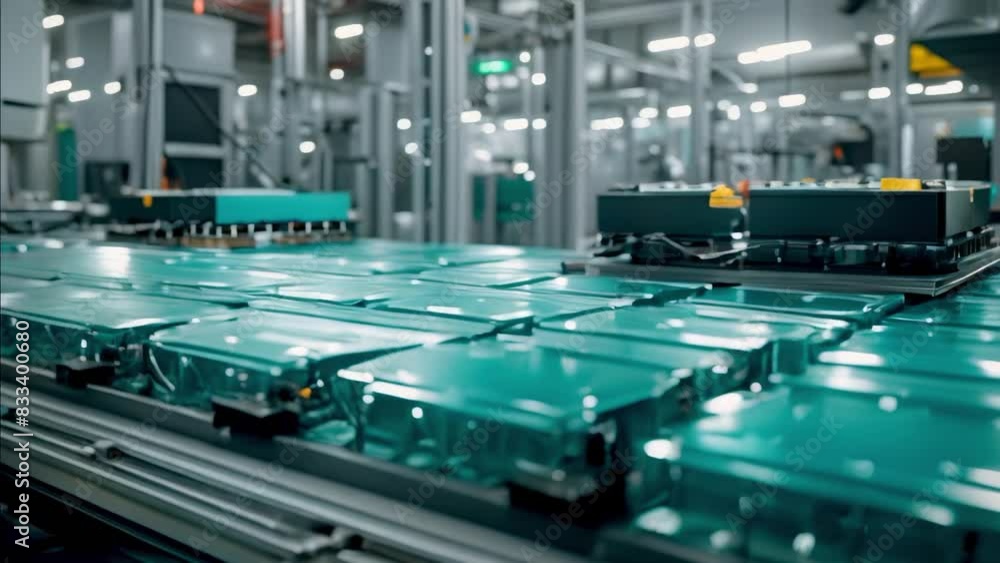 Visual Overview of EV Battery Pack Assembly Line Components and Safety ...