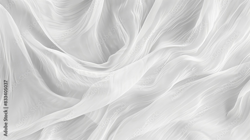 Seamless white linen texture overlay with transparent background. Soft ...