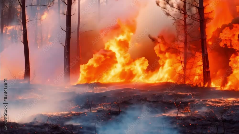 Impact of Wildfires on Pine Forests During Dry Seasons: Global ...