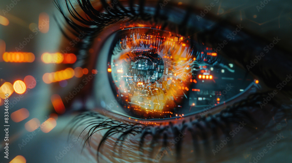Human eye matrix display: Interface of tomorrow, immersive innovation ...