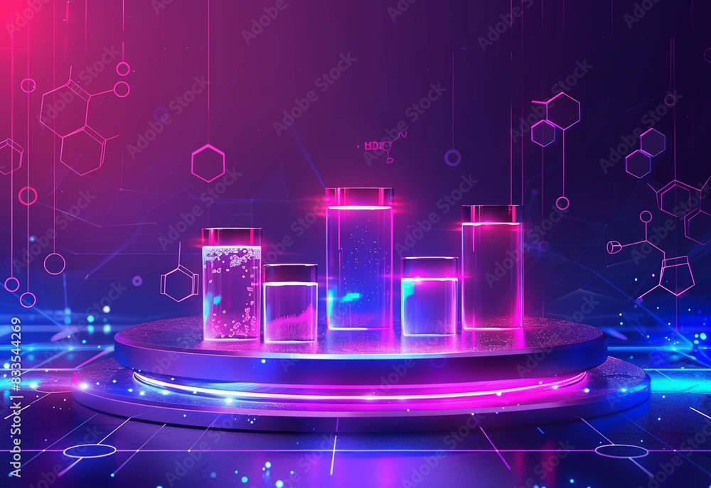 Empty Glass texture podium,empty podium for product presentation ...