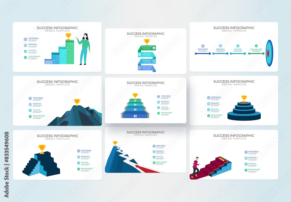 Business Success Infographic Presentation Template Stock Template ...