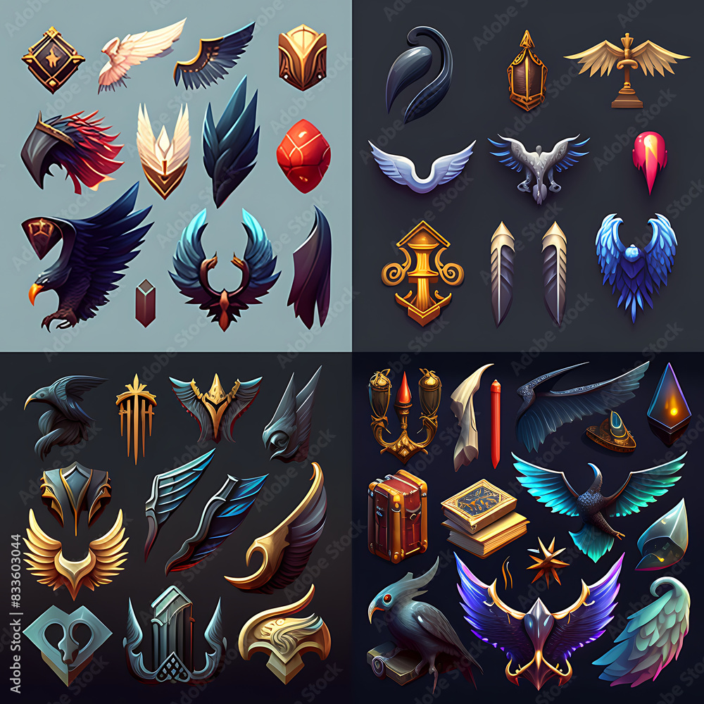 tcg game card design fantasy style border, Exceptional TCG creature ...