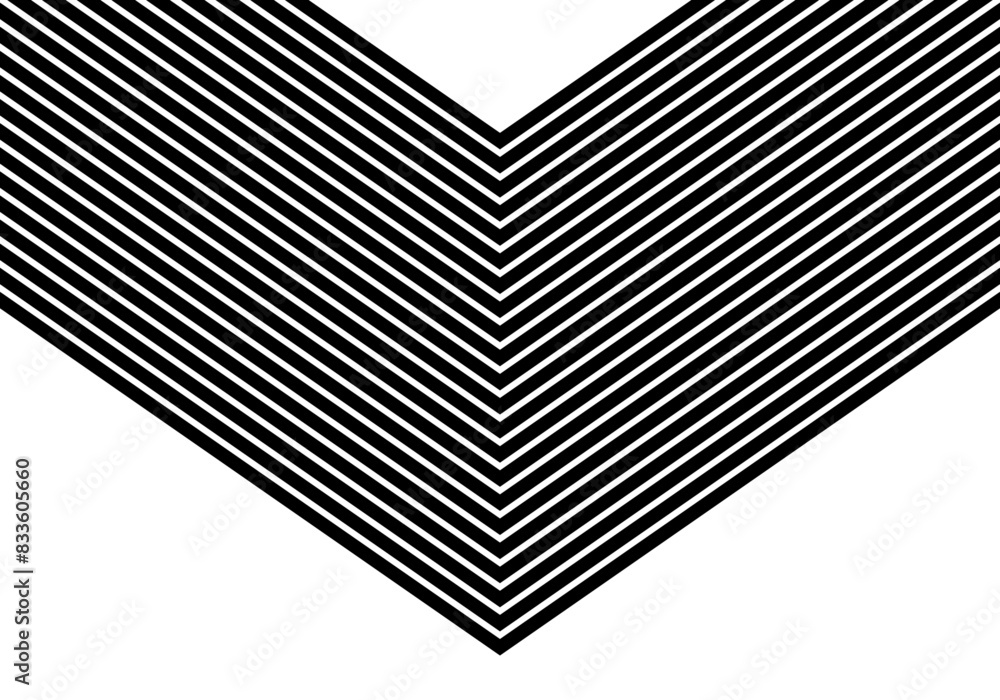 Fondo patrón de triángulo de trazado negro seguidos. Stock Vector ...