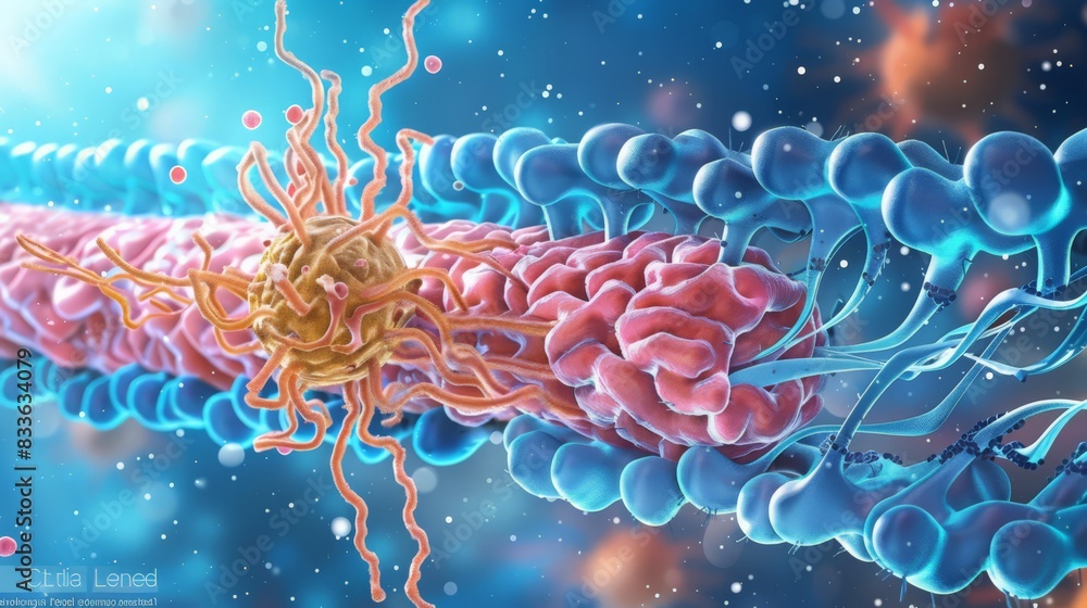 Cell Membrane Structure Illustrate The Cell Membrane Showing Its Phospholipid Bilayer