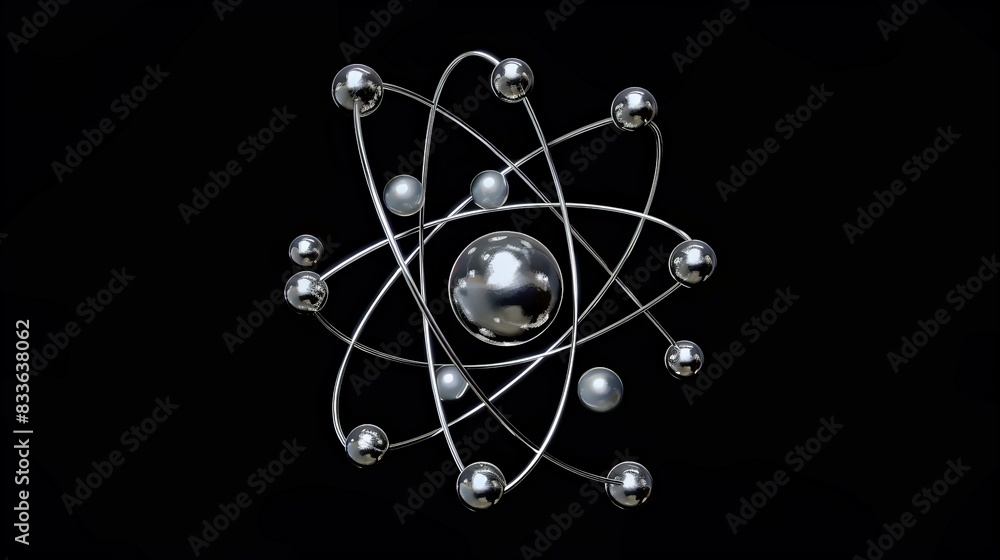 Platinum atom: Illustrate a platinum atom, detailing its 78 protons ...