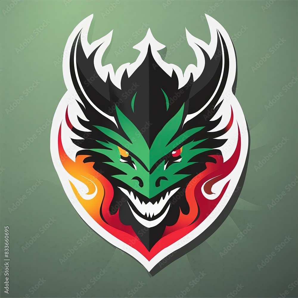 dragon gaming logo. dragon logo to apps. dragon logo to turnament ...