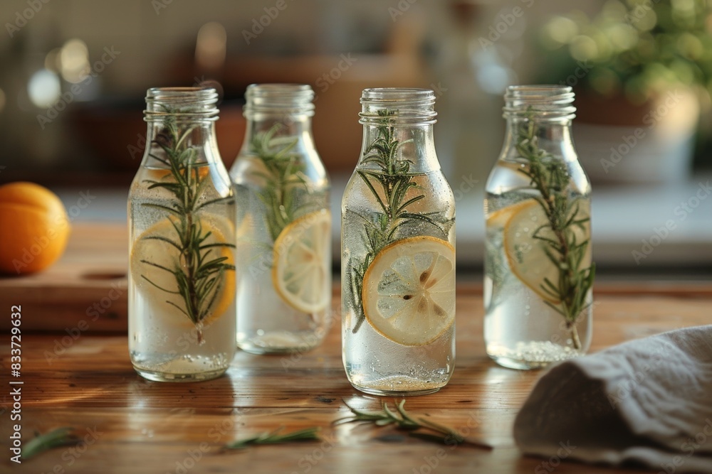 herbal infused beverages, stay refreshed with rosemary-infused water, a ...