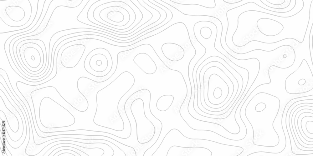 Abstract topo counter map seamless pattern and topography map wave line ...