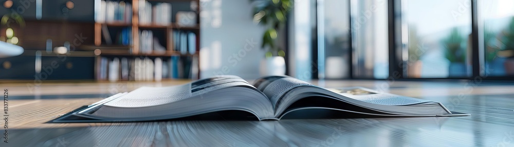 Magazine Template A stylish magazine template with article layouts and ...