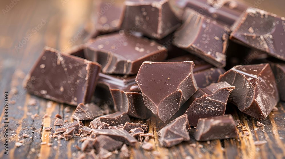 Indulge in the velvety texture of milk chocolate pieces, Stacked Dark ...