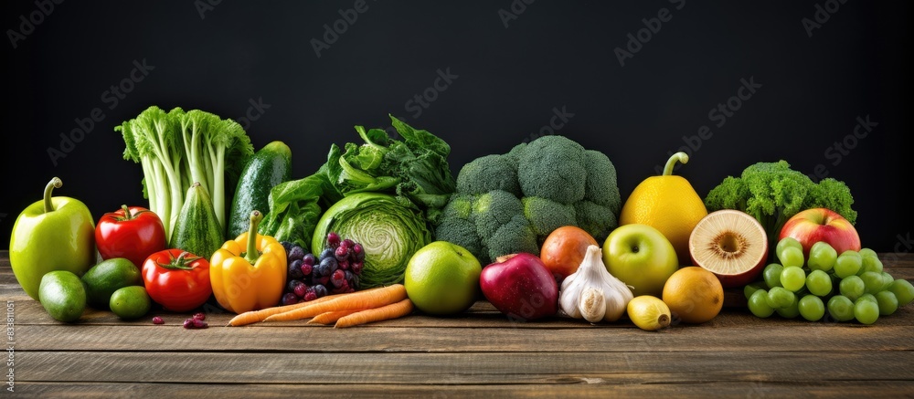Nutritious options with a variety of fresh fruits and vegetables to ...