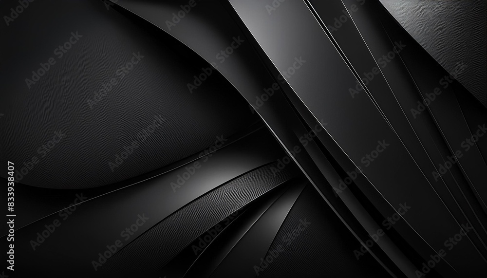 moody minimalism abstract shapes and textures in a black background ...