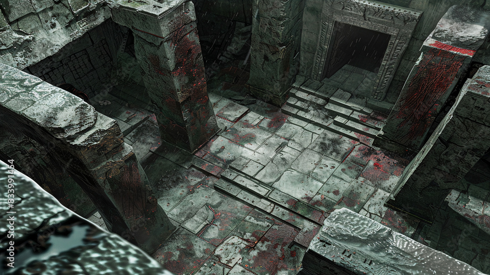 Crypt Battlemap DnD,RPG Map for Dungeons and Dragons,game background ...