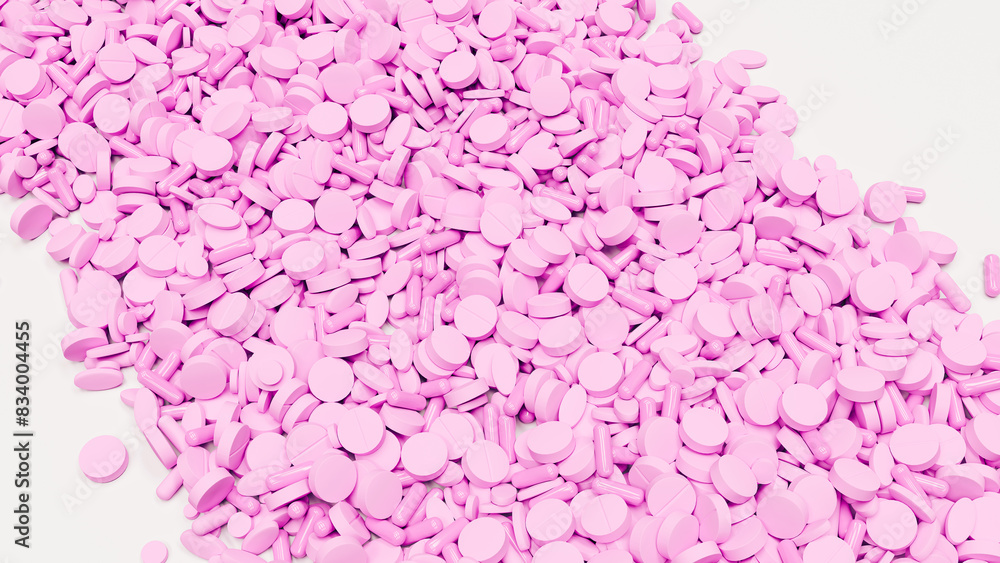 Pink medication female health care estrogen background dangerous ...