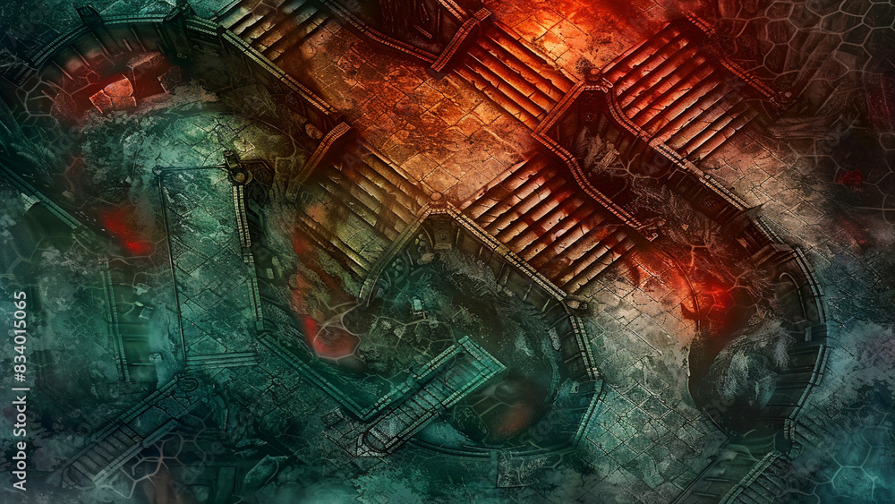 Crypt Battlemap DnD,RPG Map for Dungeons and Dragons,game background ...