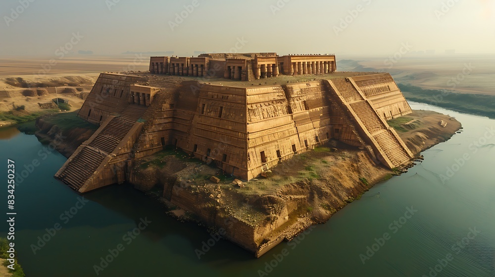 Explore archaeological site of Mari where artifacts and inscriptions ...