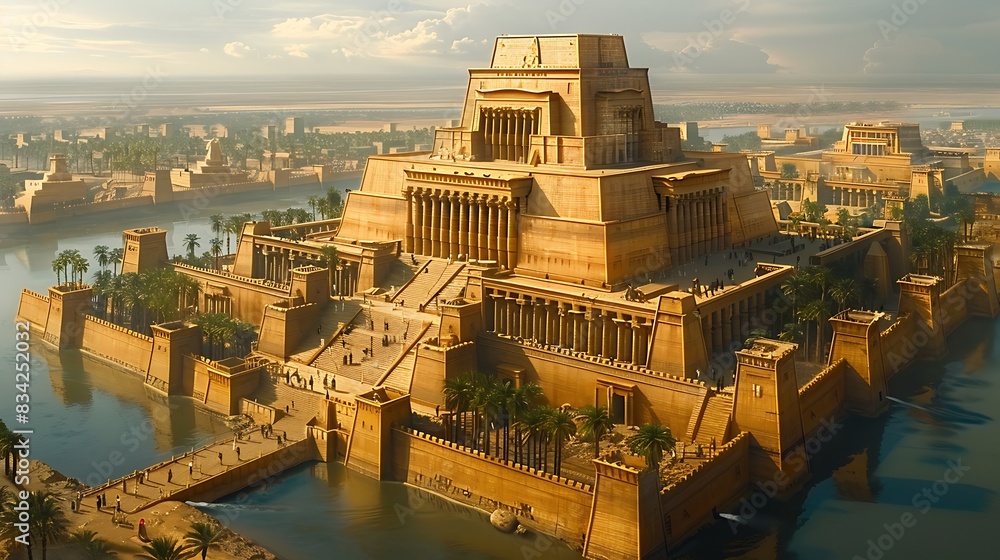 Explore city of Mari a key trading hub in ancient Mesopotamia where ...