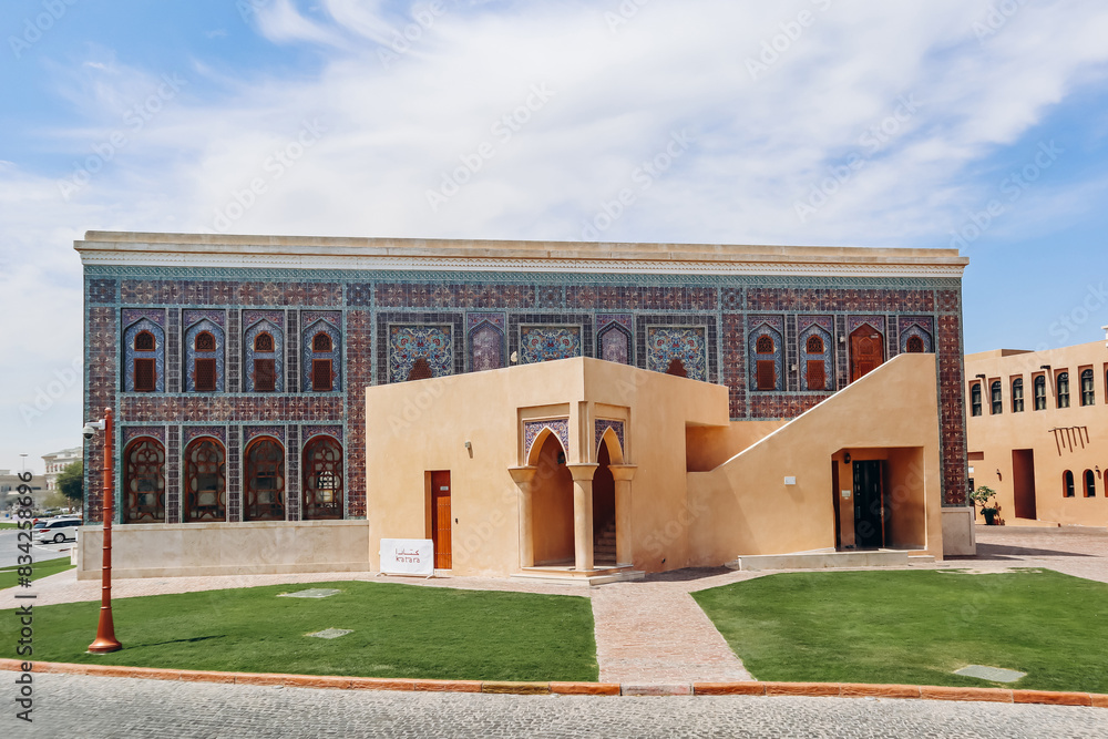 The Katara Mosque, sometimes referred to as the Blue Mosque of Katara ...