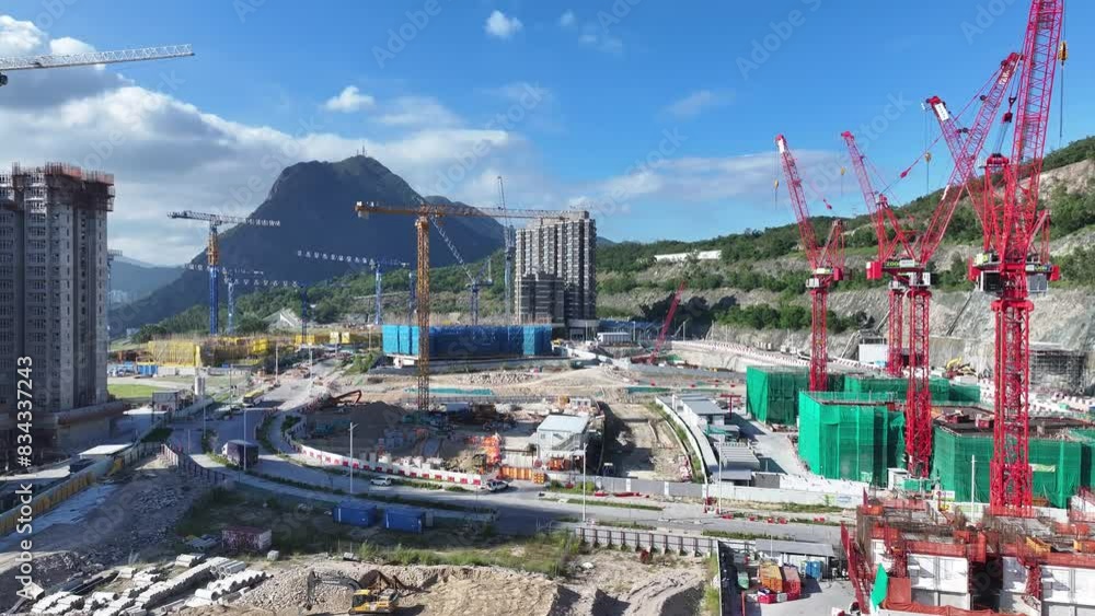 Witness the massive Hillside Rock Cavern Quarry Development in Kowloon ...