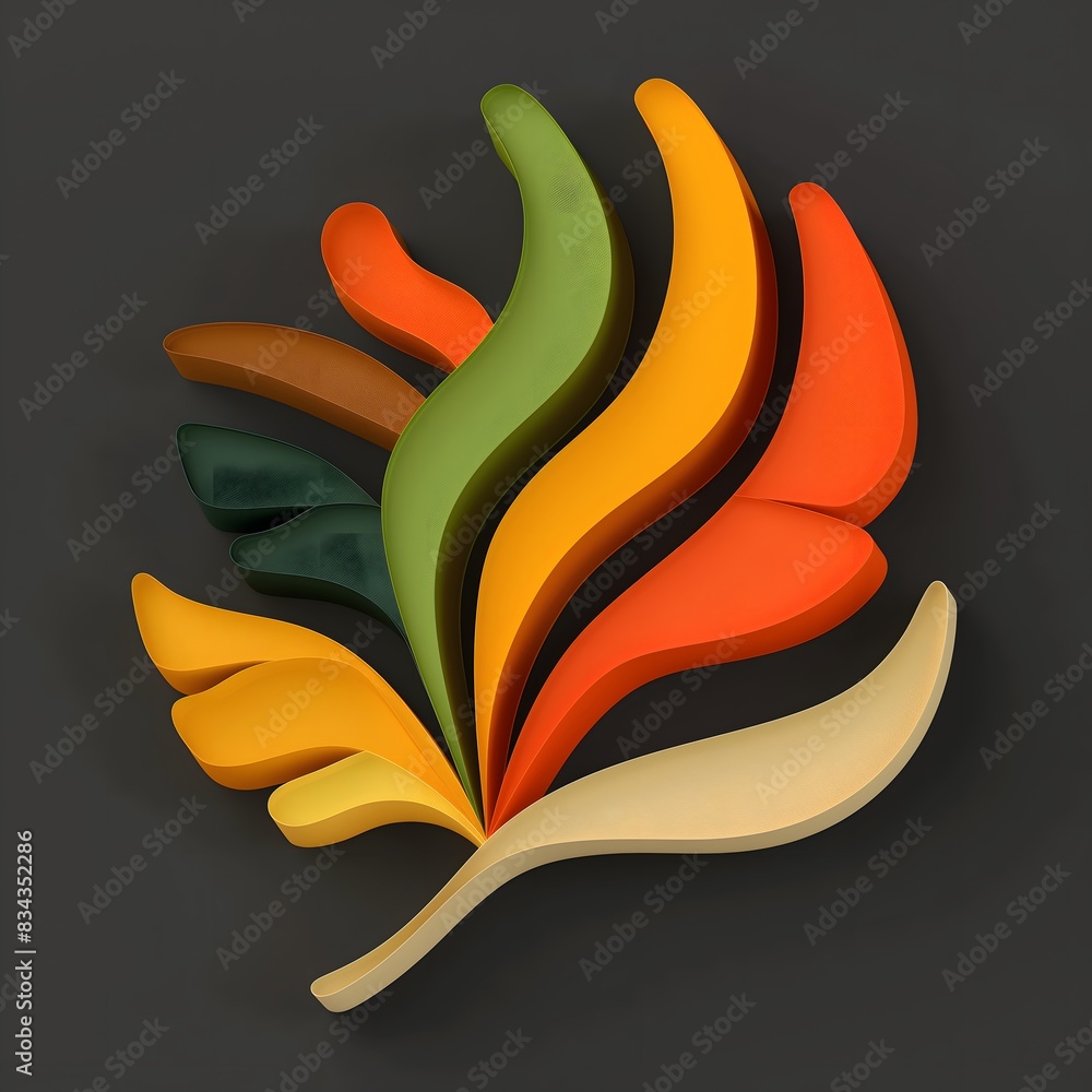 7. Craft a sticker displaying Ligula's logo in a dynamic 3D design ...