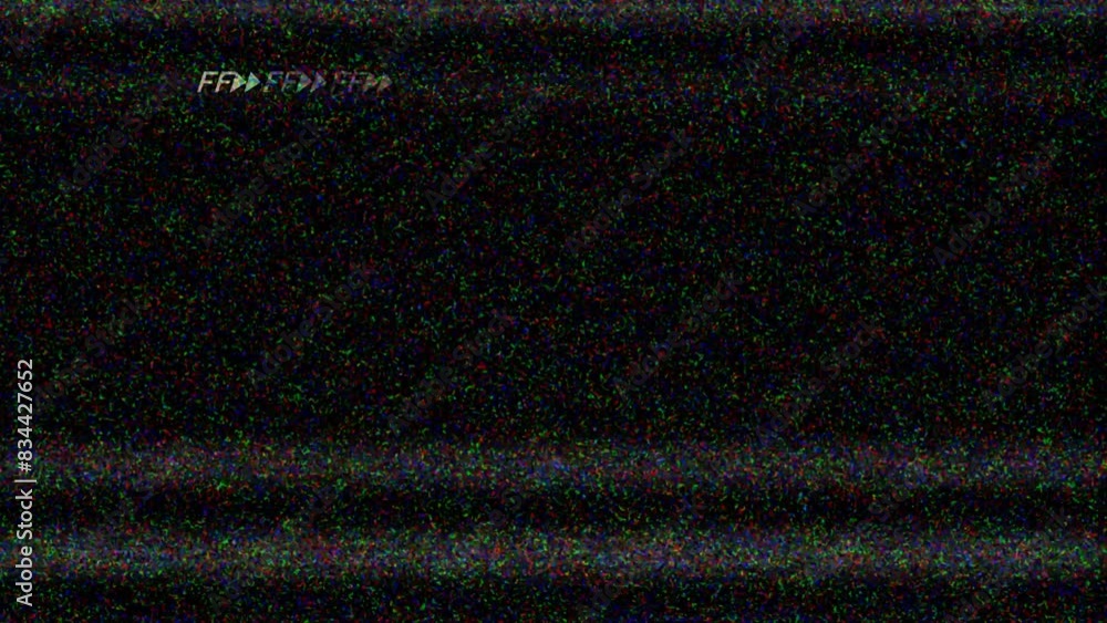 Vhs K Distort Tape Ff - mov - VHS Overlay Alpha Matte - Loop Video ...