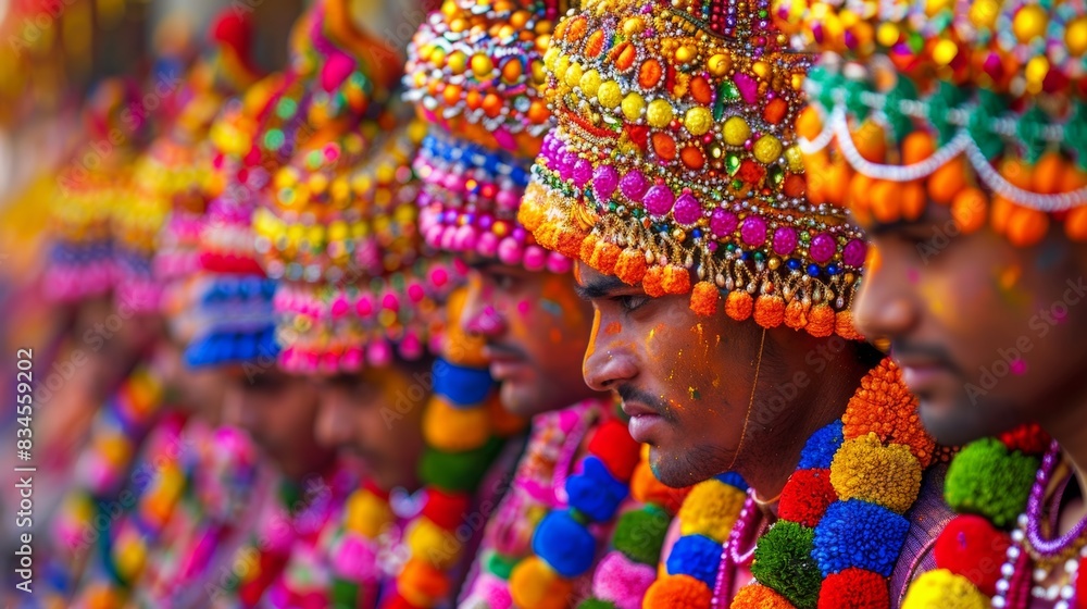 Festivals of Colors Around the World Stock Illustration | Adobe Stock