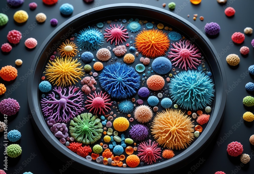 hyper-realistic image that looks through the lens of a high-powered ...