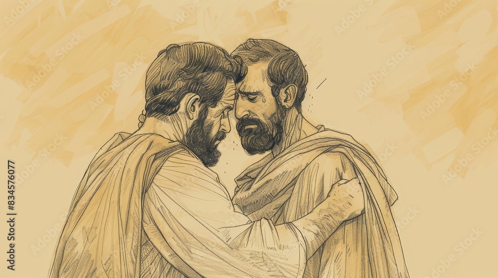 Biblical Illustration of 2 Samuel 1: David's lament for Saul and ...