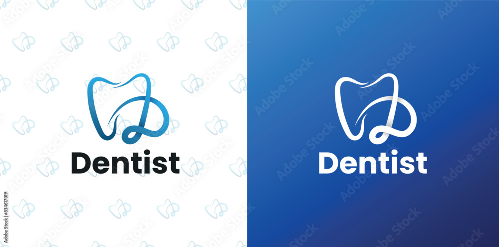 Dental Clinic Logo Template, Vector Designs for Dental Care, Health ...