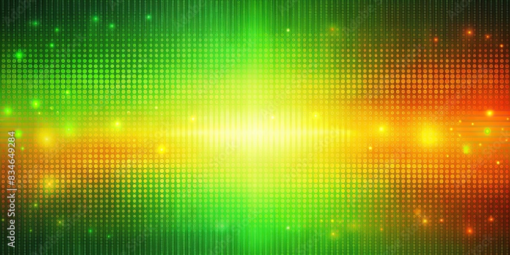 Neon green and orange gradient digital background, neon, green, orange ...