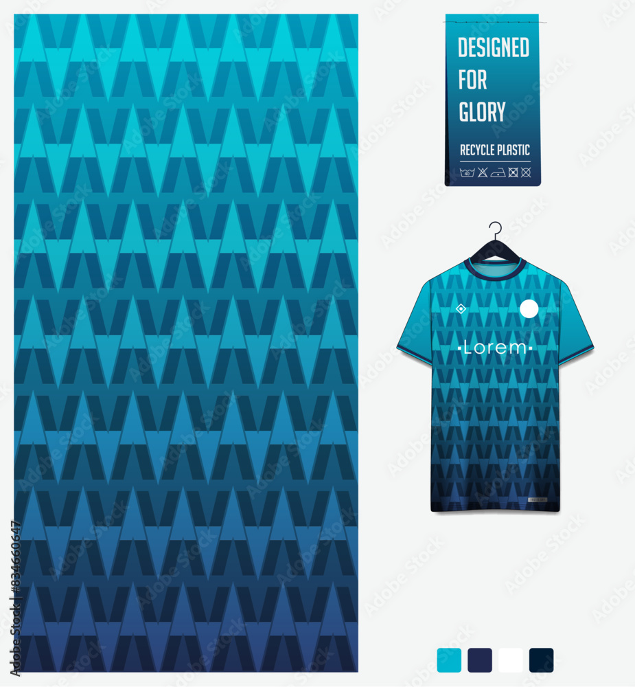 soccer jersey fabric textile pattern design for. Football kit, sport t ...