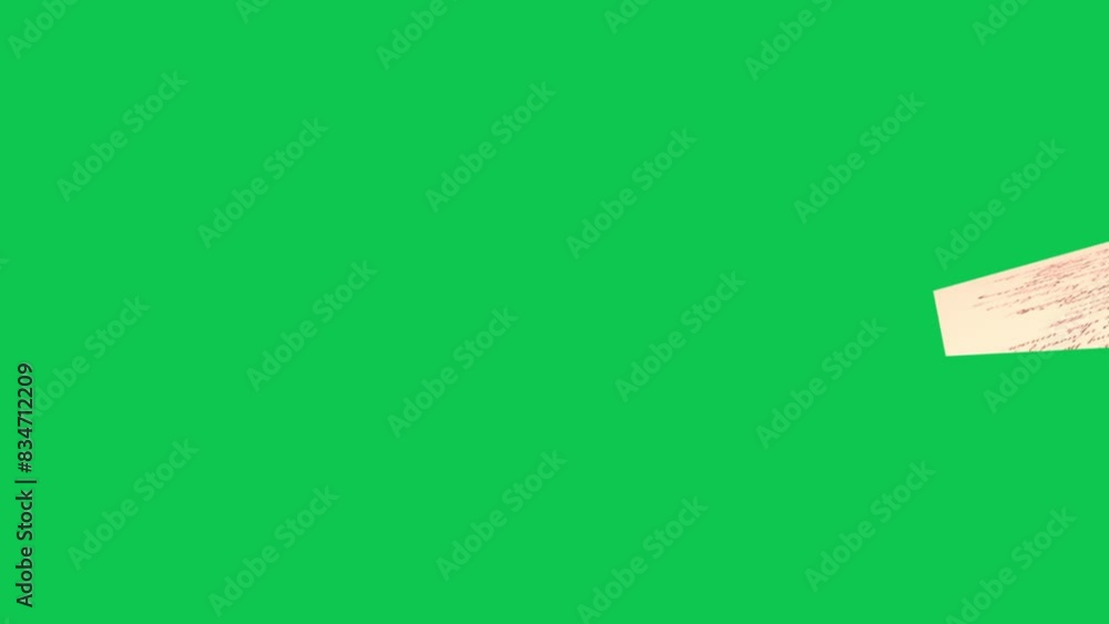 Paper Plane - USA Declaration Page with Title and Text - Flying Over ...