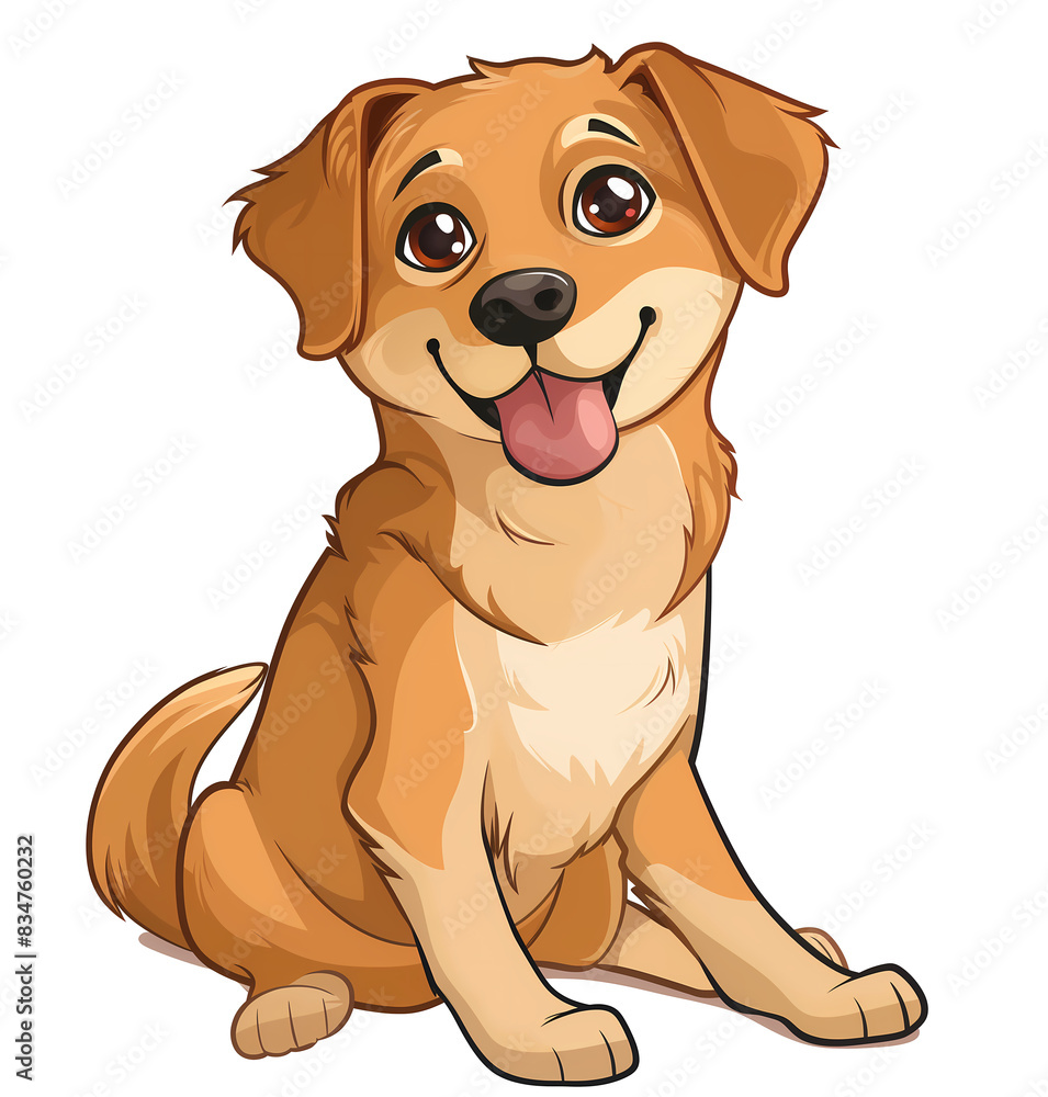 PNG clipart drawing of a dog on an isolated transparent background ...