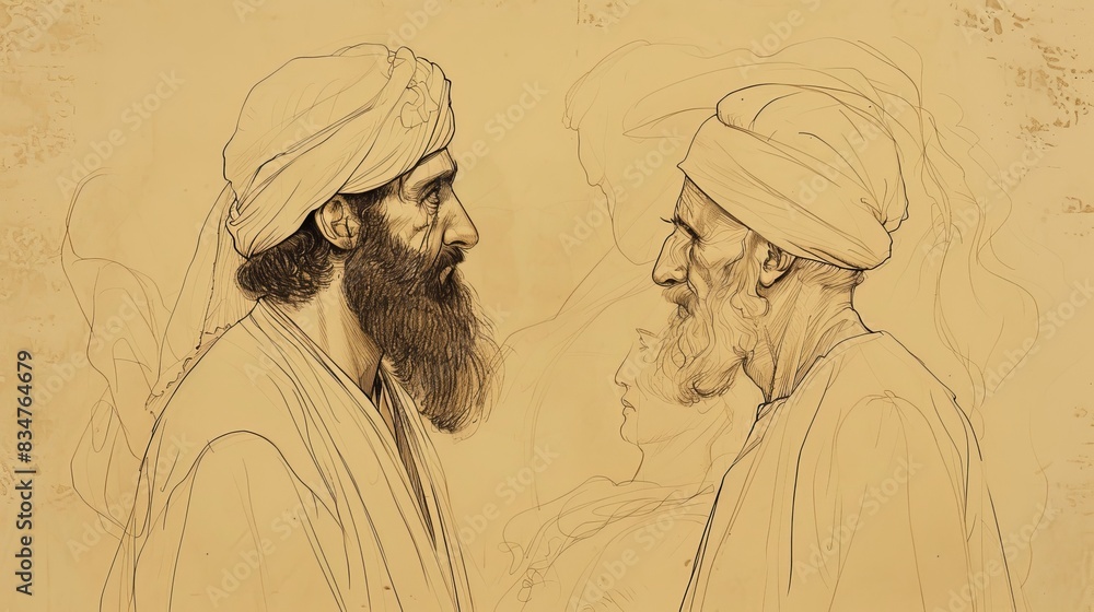 Genesis 27 Biblical Illustration: Jacob's Deception, Isaac's Blessing ...