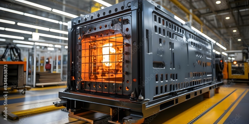 Radiator Manufacturing Process in a Factory: An Overview. Concept ...