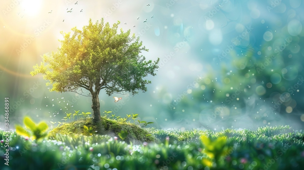 Environmental protection background, world environment day background ...