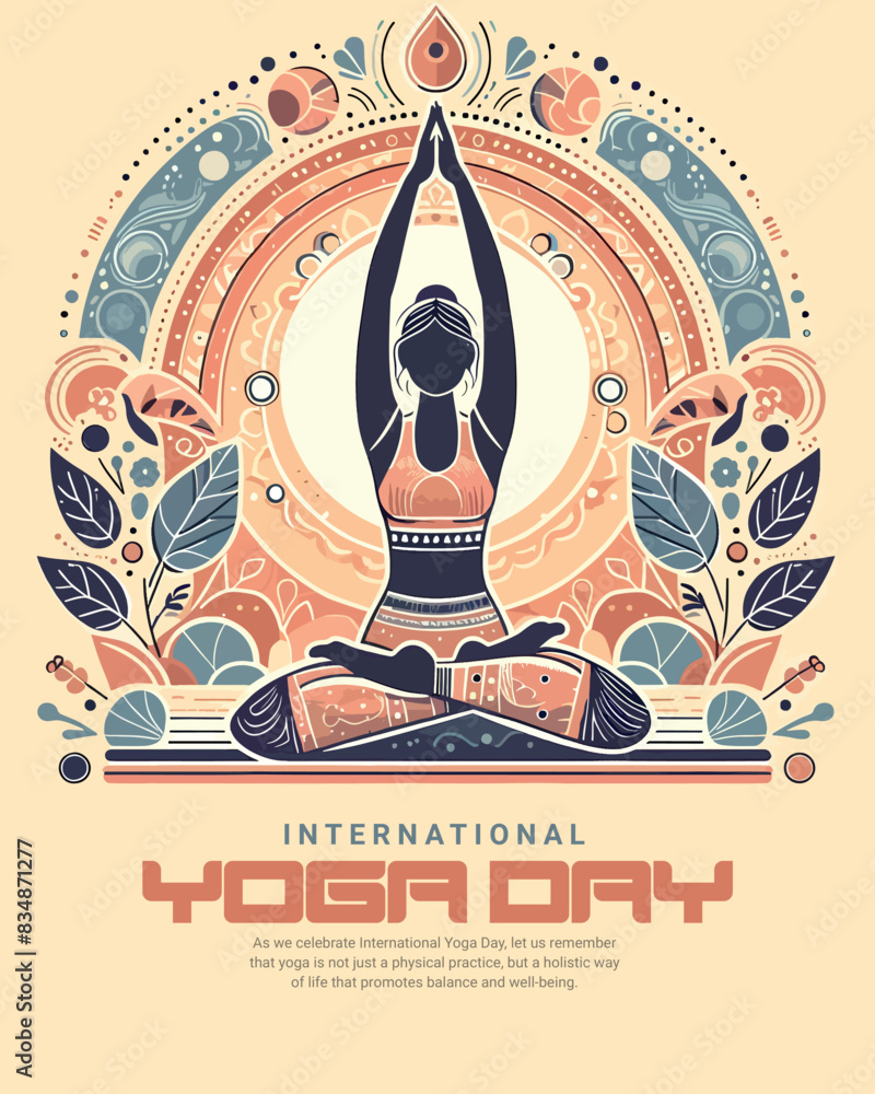 International Yoga Day 21st June celebration Social Media Post banner ...
