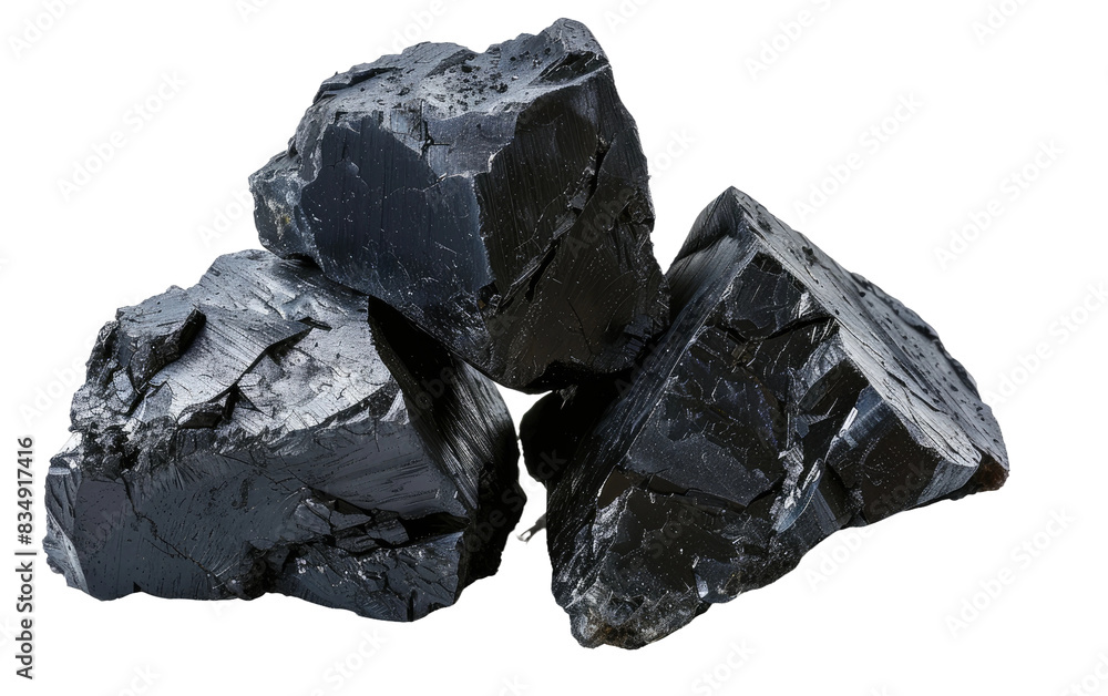 PNG images, Black Coal Chunks isolated on Transparent background. Stock ...