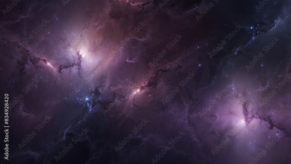 galaxy space wallpaper, in the style of dark violet and light violet ...