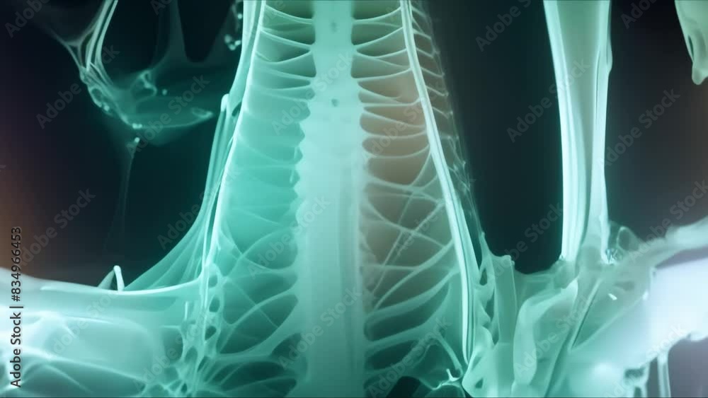 X-ray of Lower Back Pain in Human Anatomy. Concept Medical Imaging ...