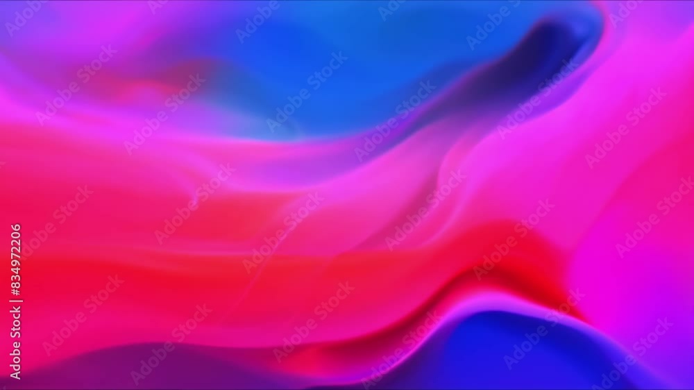 Geometric shapes converge in hypnotic dance to form abstract visually ...