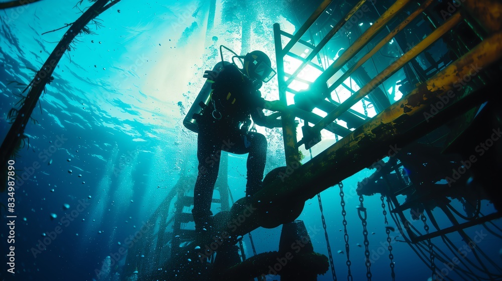 Crucial Underwater Welding for Pile Installation in Offshore Oil ...