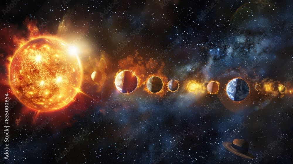 Design a visual representation of the life cycle of stars. Explain ...