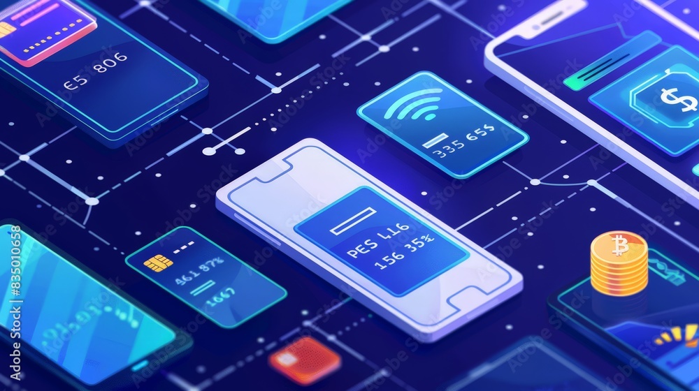 Illustrate a comparison chart of different digital payment methods ...