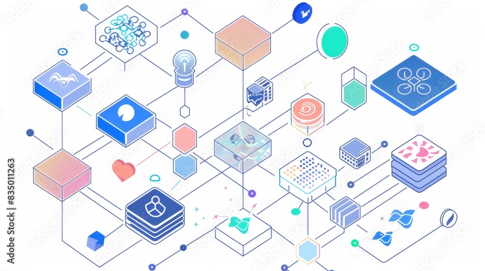 Illustrate a comparison chart of popular AI frameworks and tools ...