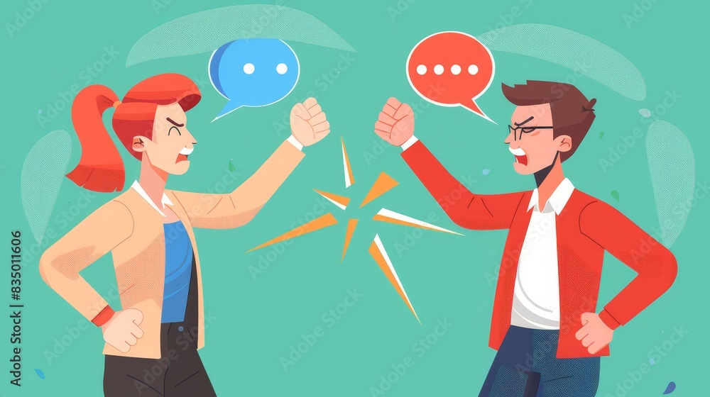 Illustrate a comparison of different communication styles among people ...