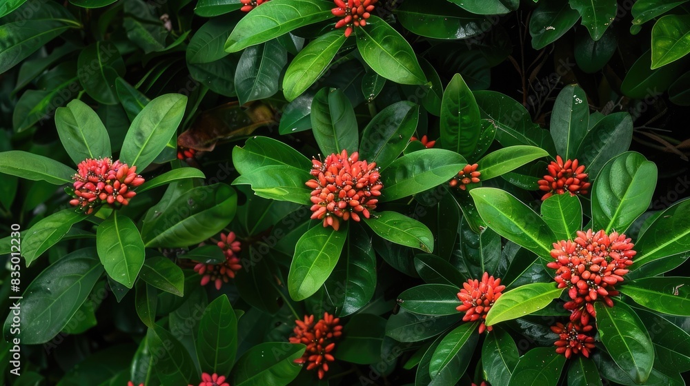 Ixora coccinea L Plant Species Description This plant is a compact ...