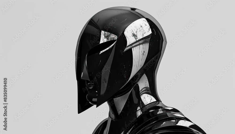Seljuk warrior helmet illustration, modern interpretation, isolated ...